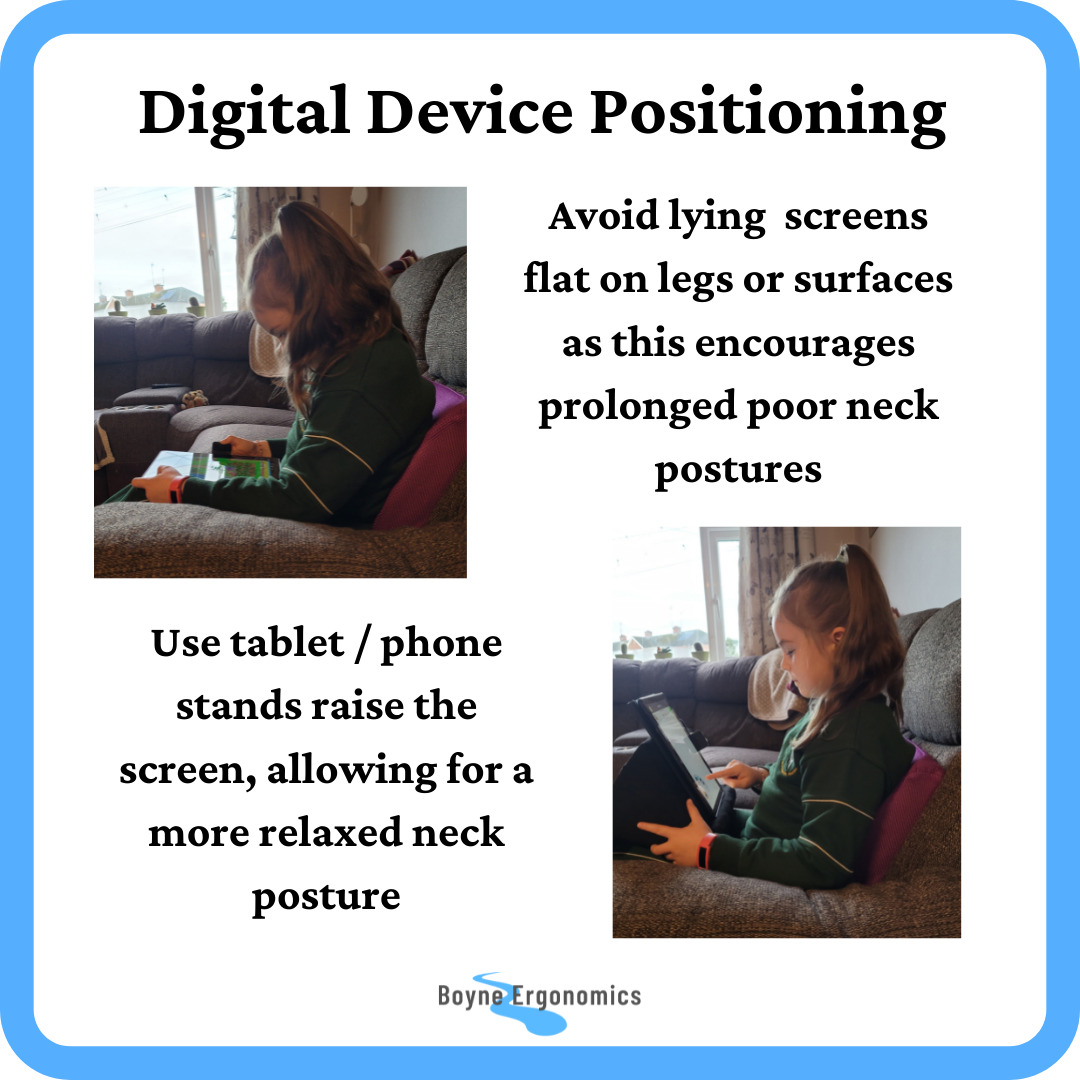 The Importance of Healthy Ergonomic Practices in Children - Boyne ...