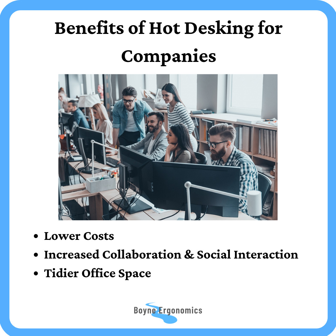 Managing a Successful Hot Desking Workplace - Boyne Ergonomics
