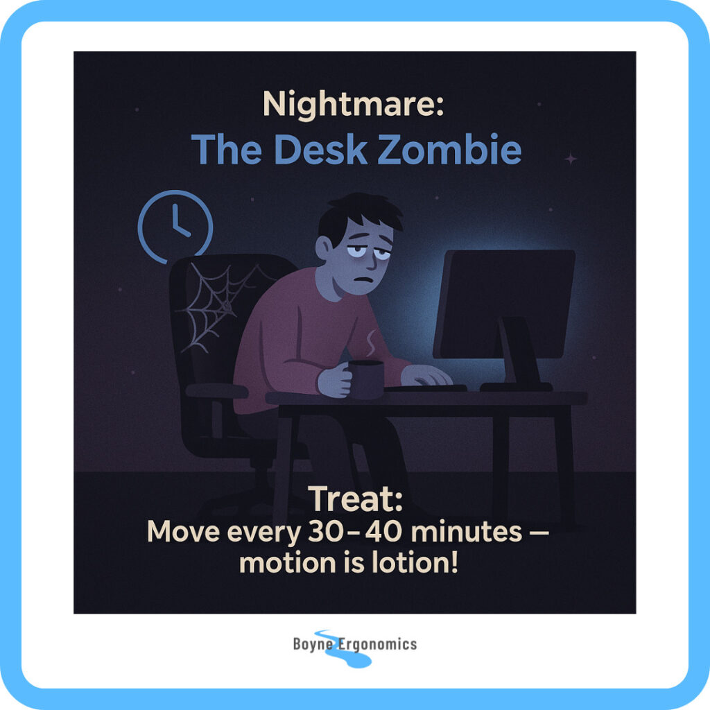 Ergonomic Nightmares: 5 Workplace Habits That’ll Haunt You Later 🎃 ...