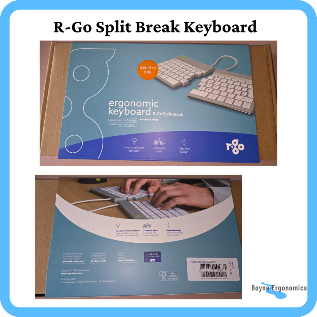R-Go Split Break Keyboard Review - Boyne Ergonomics