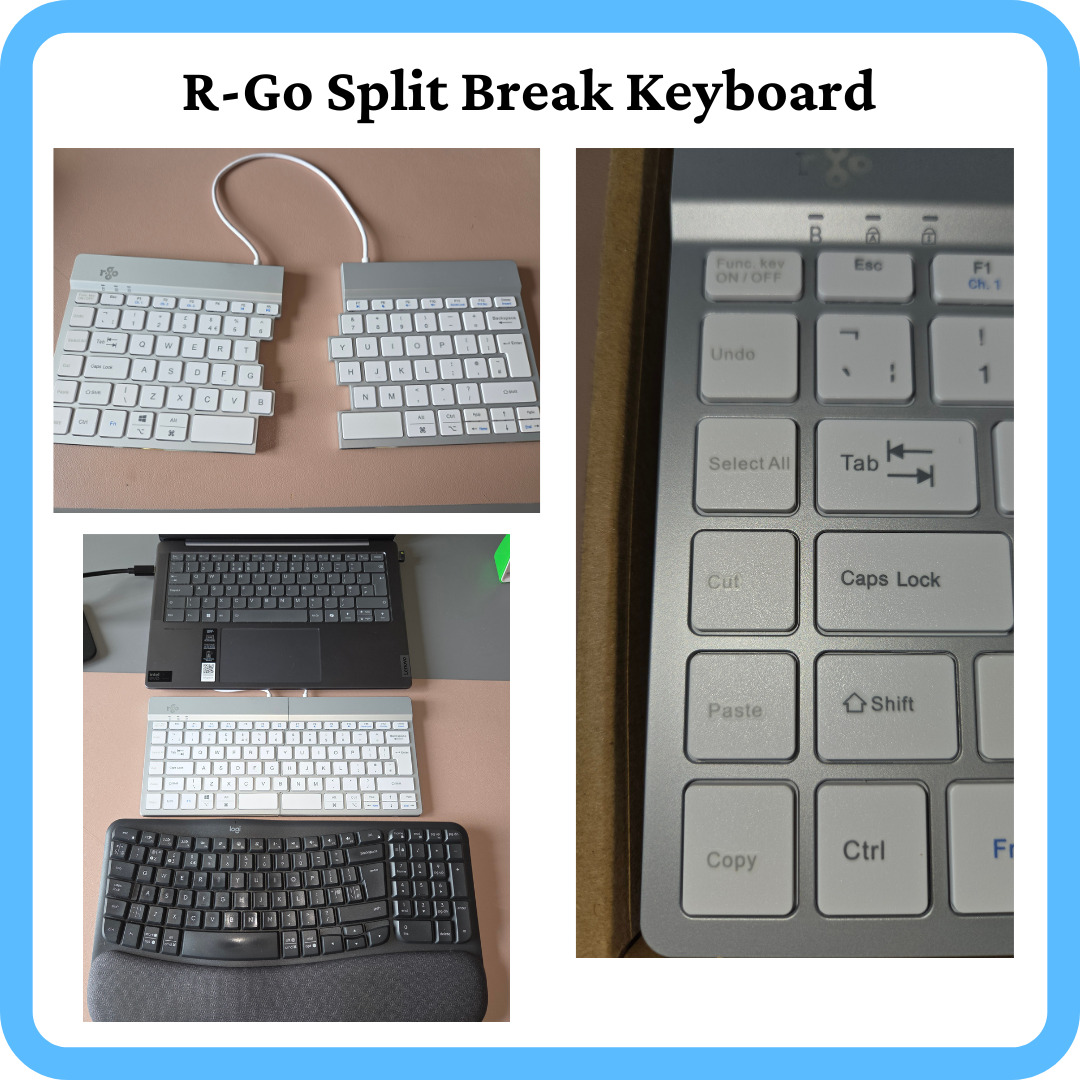 R-Go Split Break Keyboard Review - Boyne Ergonomics
